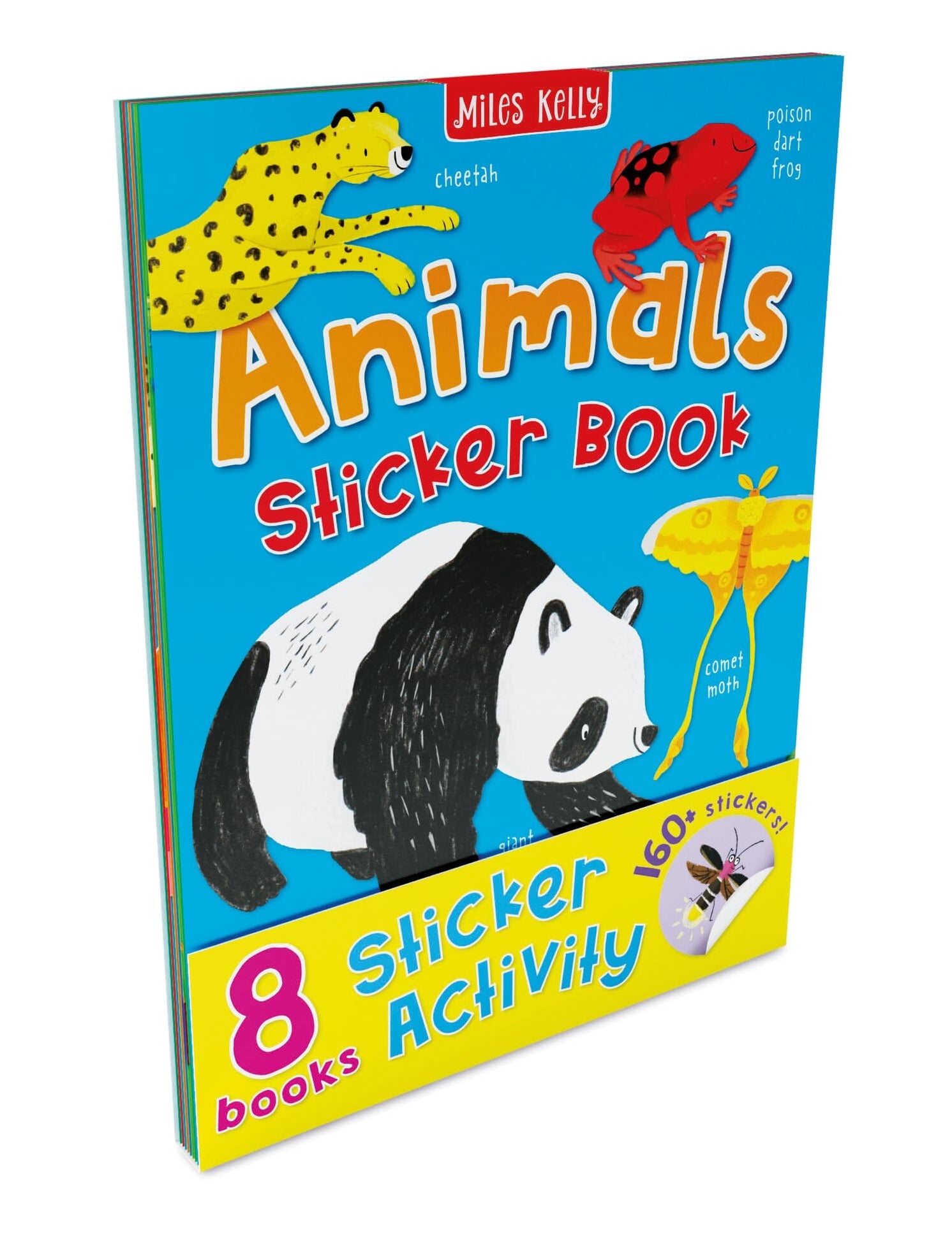 Sticker Activity Books By Miles Kelly 8 Books Collection Set - Ages 3 ...