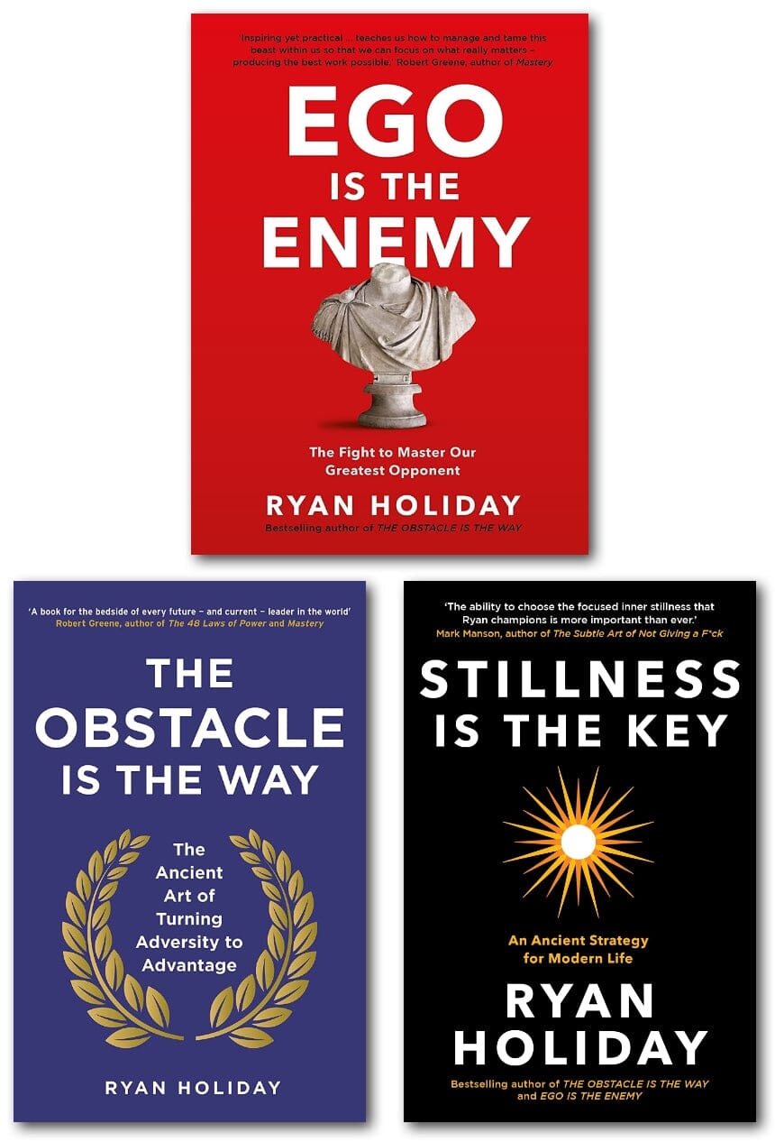 Ryan Holiday 3 Books Collection Set - Non Fiction - Paperback — Books2Door