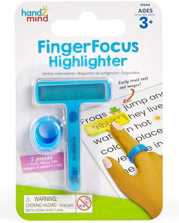 FingerFocus® Highlighters: By Learning Resources - Ages 3+ - Education ...