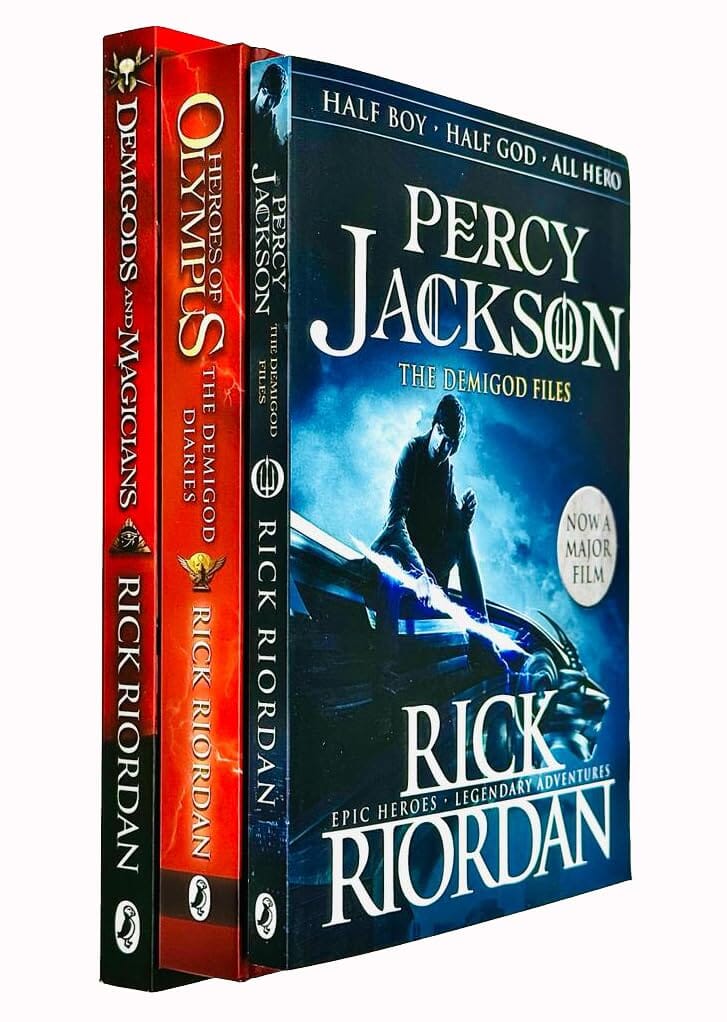 Demigods By Percy Jackson 3 Books Collection Set - Ages 9-16 - Paperba ...