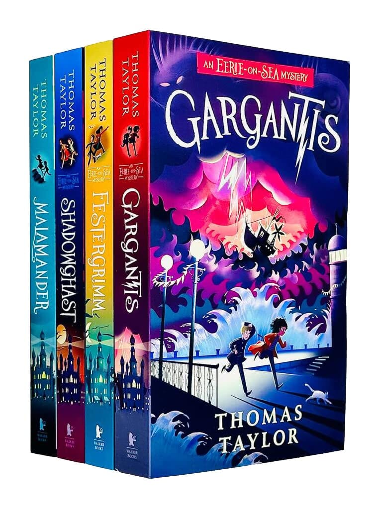 An Eerie-on-Sea Mystery Series By Thomas Taylor 4 Books Collection Set ...