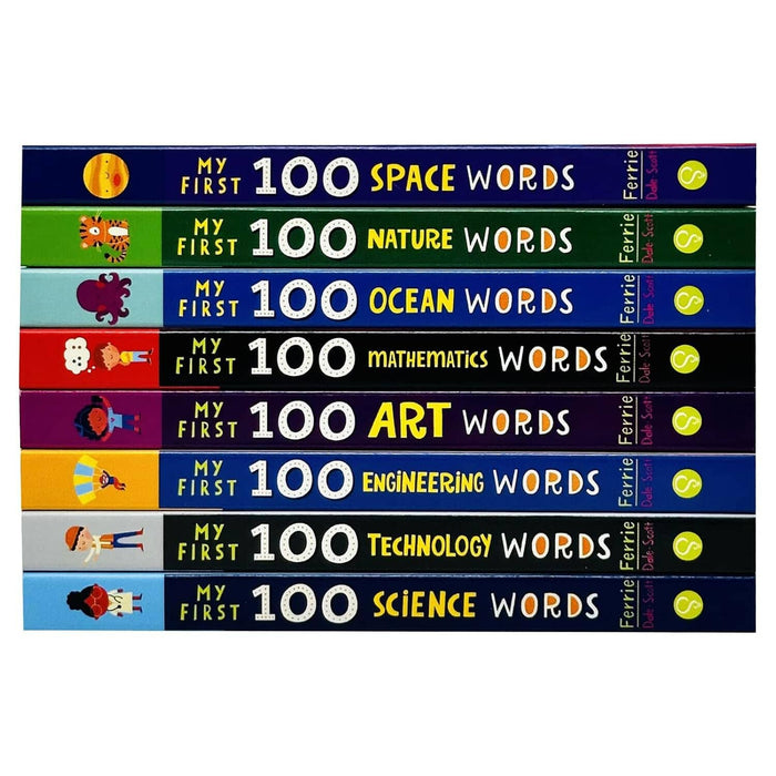 My First STEAM + Words Library By Chris Ferrie: 8 Books Collection Box ...