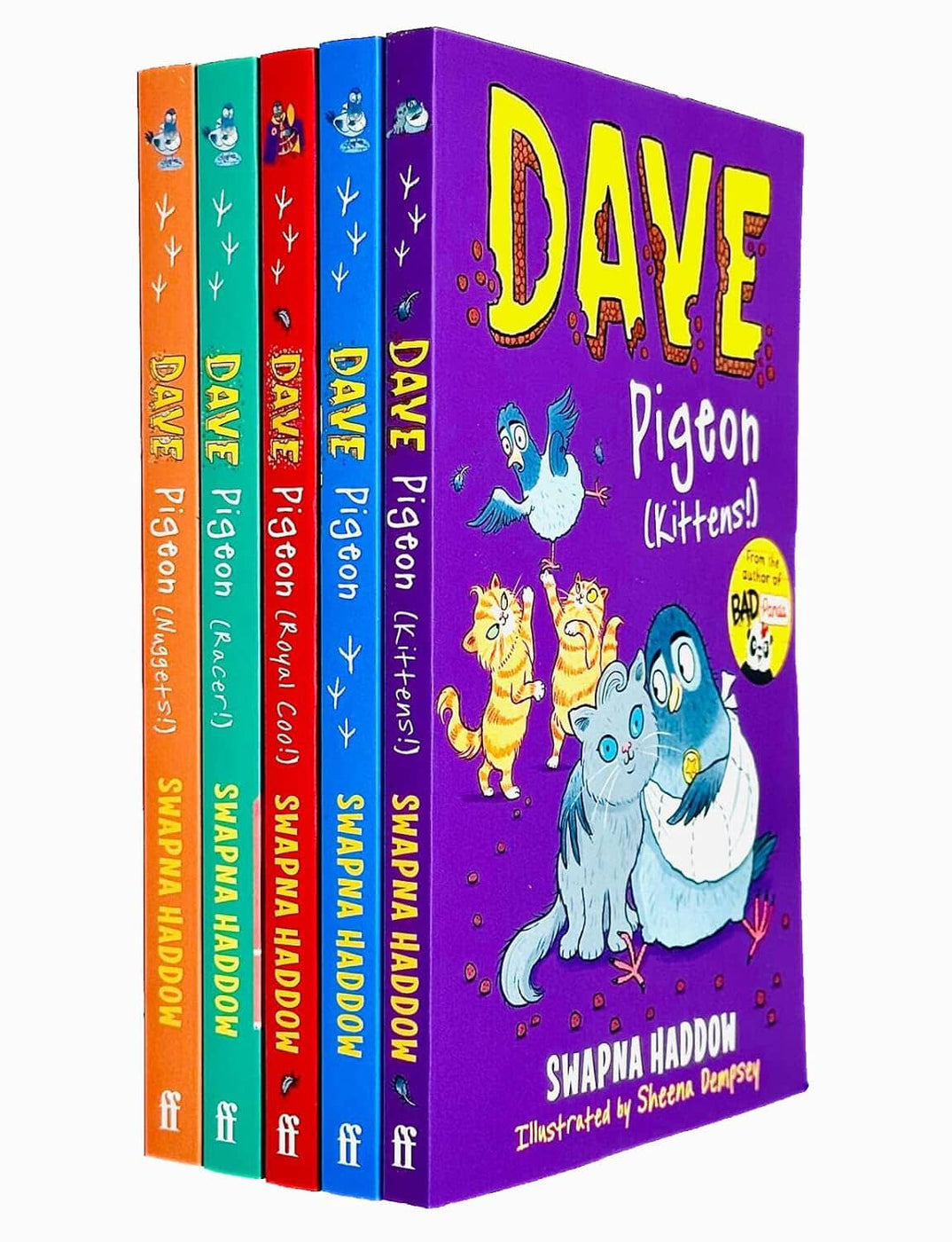 Dave Pigeon Series by Swapna Haddow 5 Books Collection Set - Ages 5-9 ...