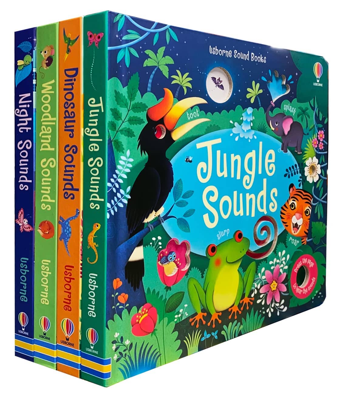 Usborne Sound Books by Sam Taplin 4 Books Collection Set - Ages 0-5 ...