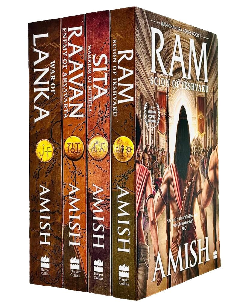 The Ram Chandra Series by Amish Tripathi 4 Books Collection - Fiction ...