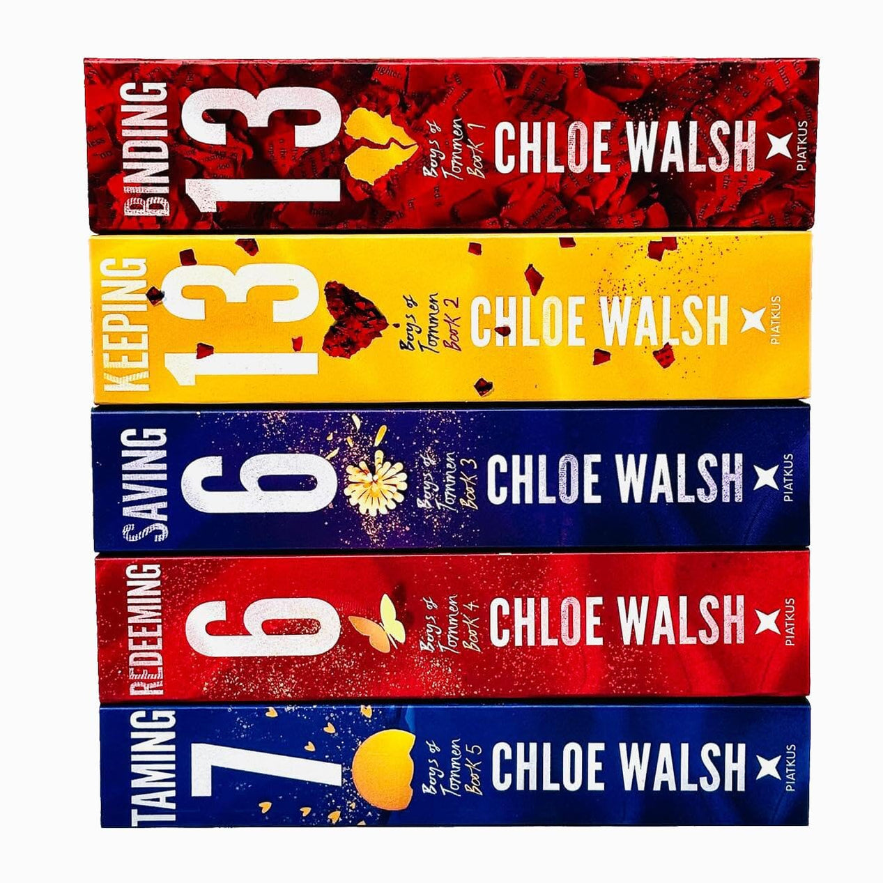 Boys of Tommen Series By Chloe Walsh 5 Books Collection Set - Fiction ...