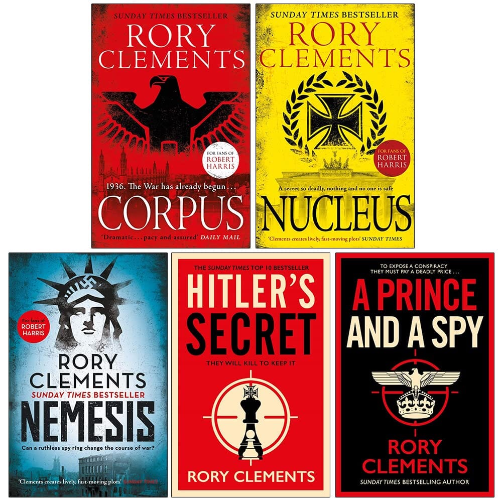 Tom Wilde Series (Book 1-5) By Rory Clements: 5 Books Collection Set ...