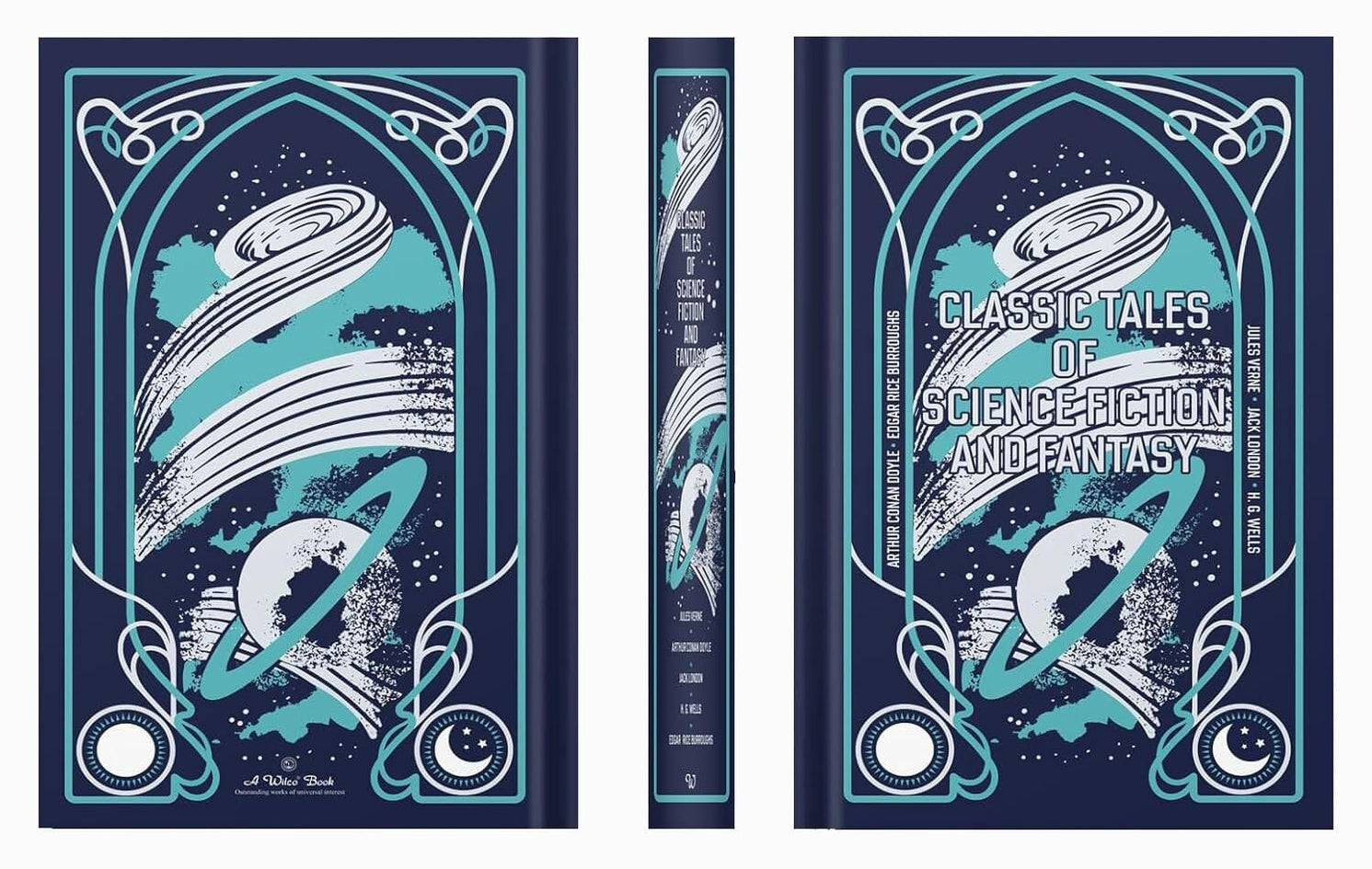 Classic Tales of Science Fiction And Fantasy - Fiction - Leather Bound ...