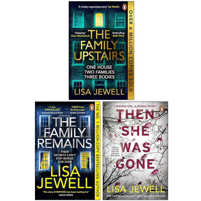 The Family Upstairs Series by Lisa Jewell 3 Books Collection Set - Fic ...