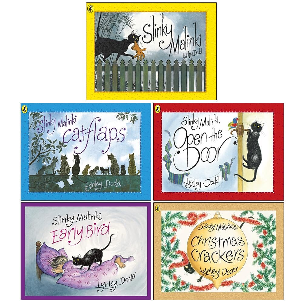 Slinky Malinki Series By Lynley Dodd 5 Books Collection Set - Ages 2 ...