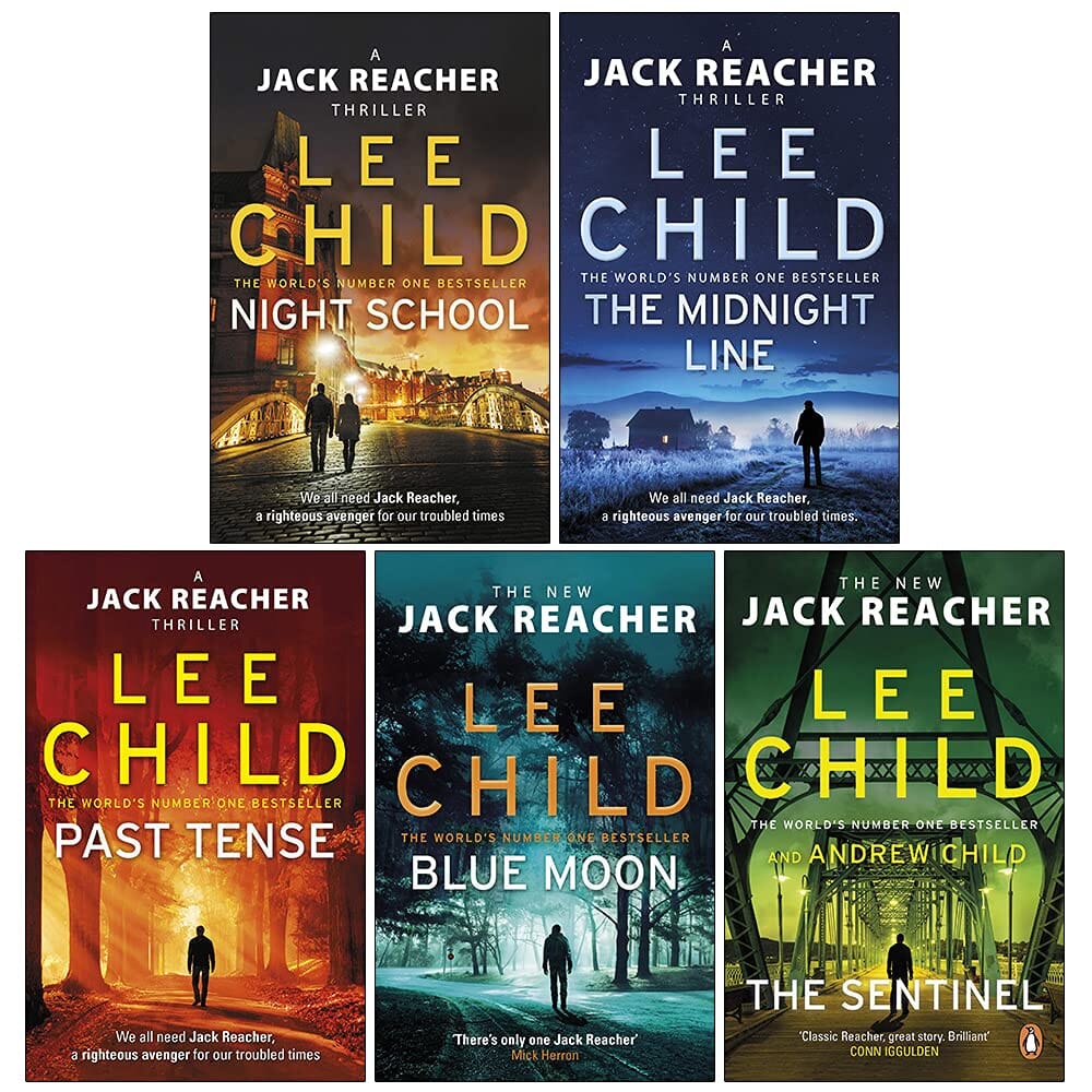 Jack Reacher Series by Lee Child: Books 21-25 Collection Set - Fiction ...