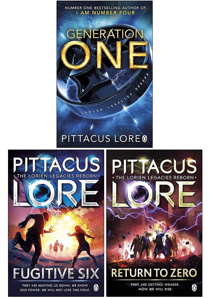 Lorien Legacies Reborn Series By Pittacus Lore: 3 Books Collection Set ...