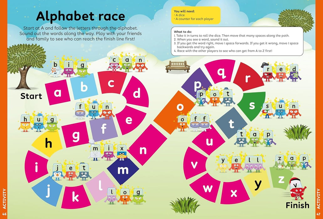 Numberblocks, Colourblocks & Alphablocks Annual 2025 By Sweet Cherry P ...