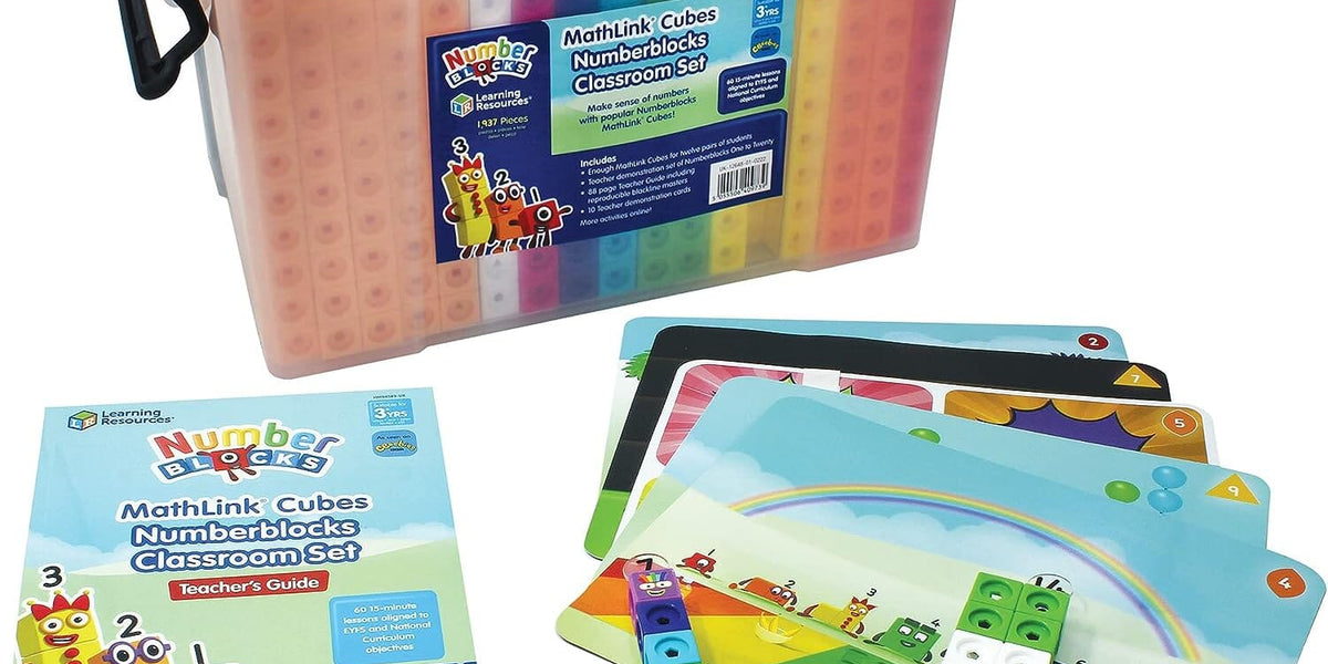 MathLink® Cubes Numberblocks Classroom Set - Ages 3+ — Books2Door