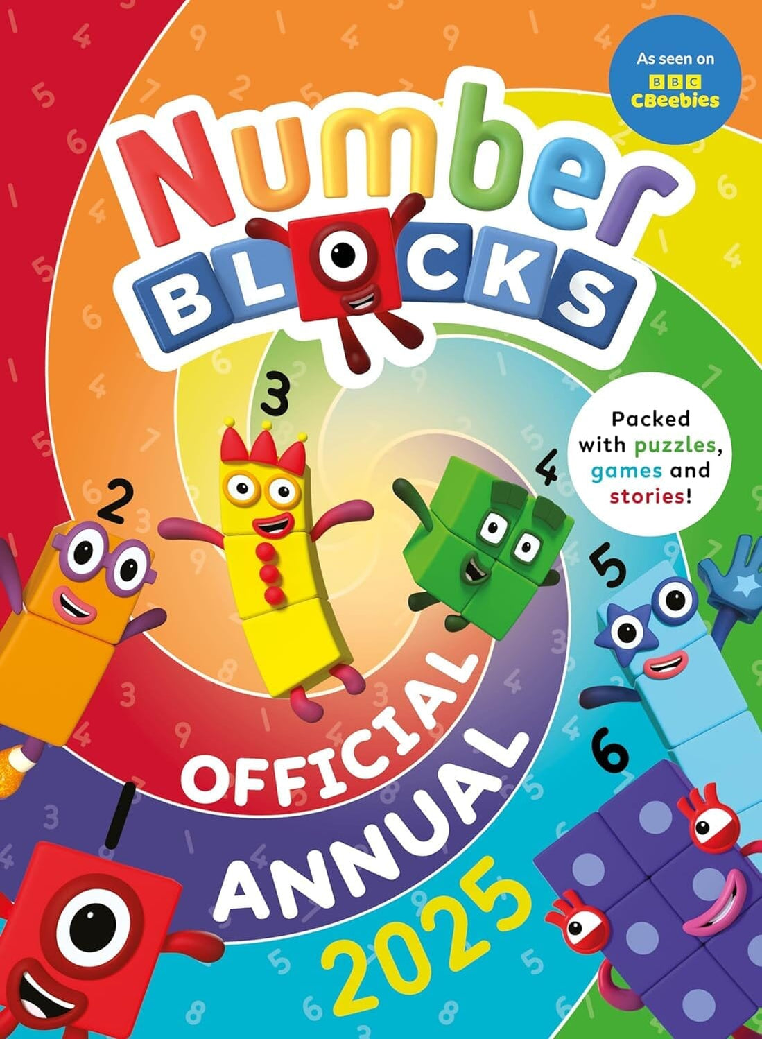 Numberblocks Annual 2025 by Sweet Cherry Publishing - Ages 3-5 - Hardb ...