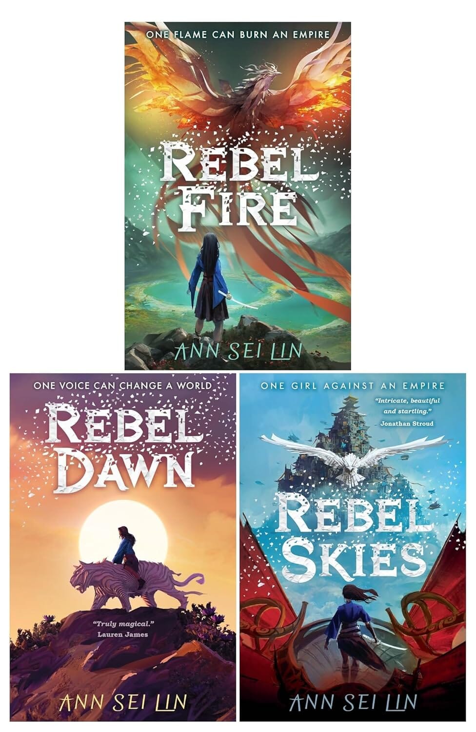 Rebel Skies Trilogy Series by Ann Sei Lin: 3 Books Collection Set - Ag — Books2Door