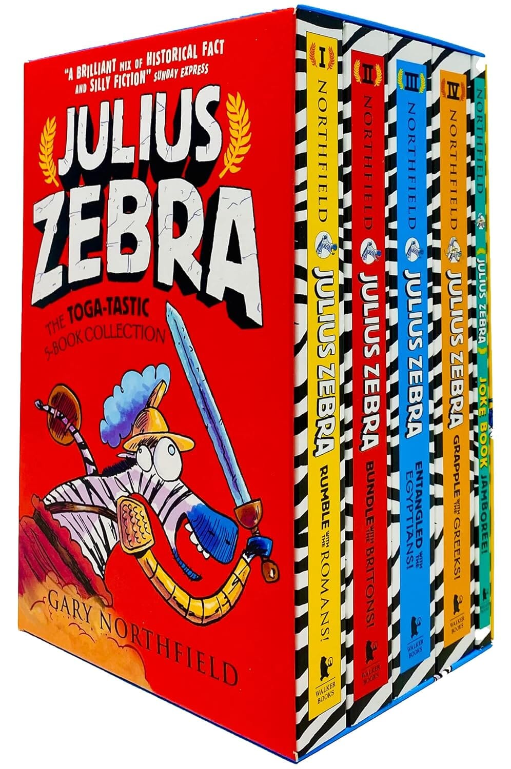 Julius Zebra 5 Kids Books Children Collection — Books2Door