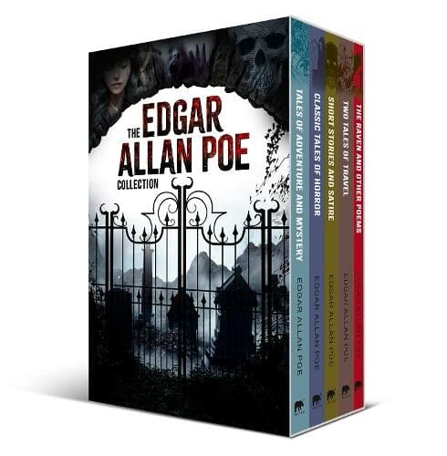 The Edgar Allan Poe Collection: 5 Books Collection Box Set - Fiction ...