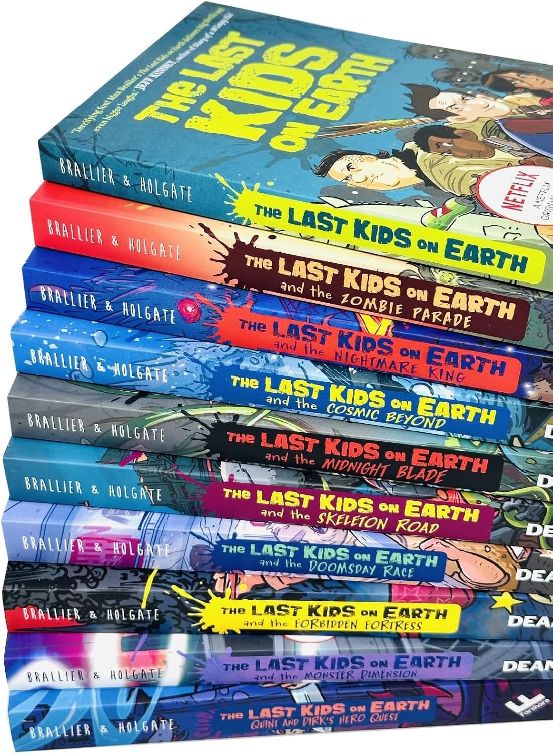 Last Kids on Earth Series by Max Brallier 10 Books Collection Set - Ag ...