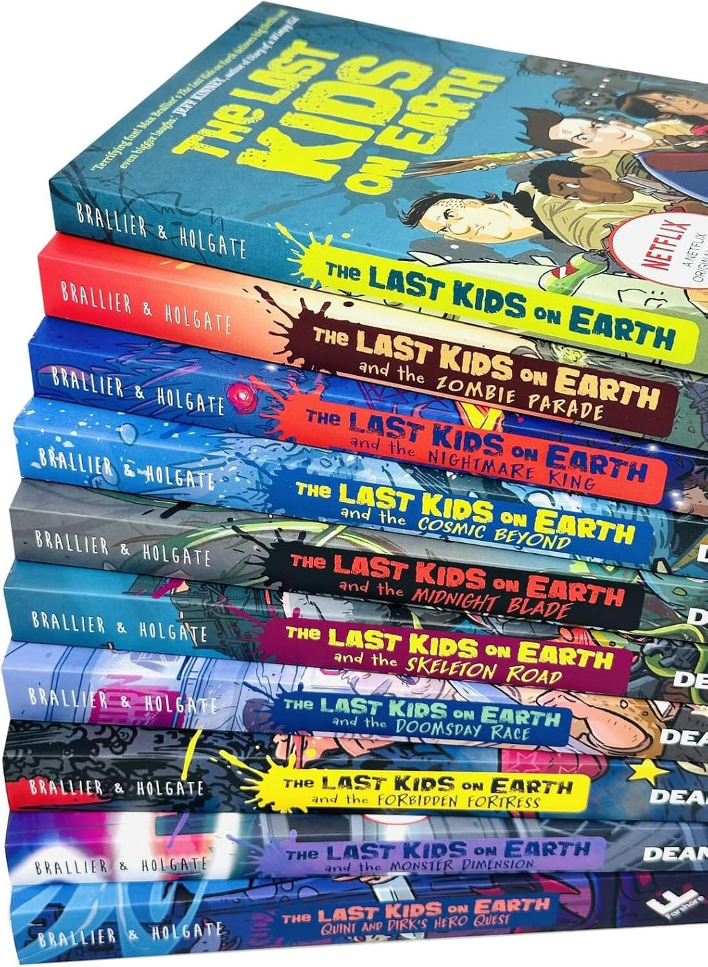 Last Kids on Earth Series by Max Brallier 10 Books Collection Set - Ag ...