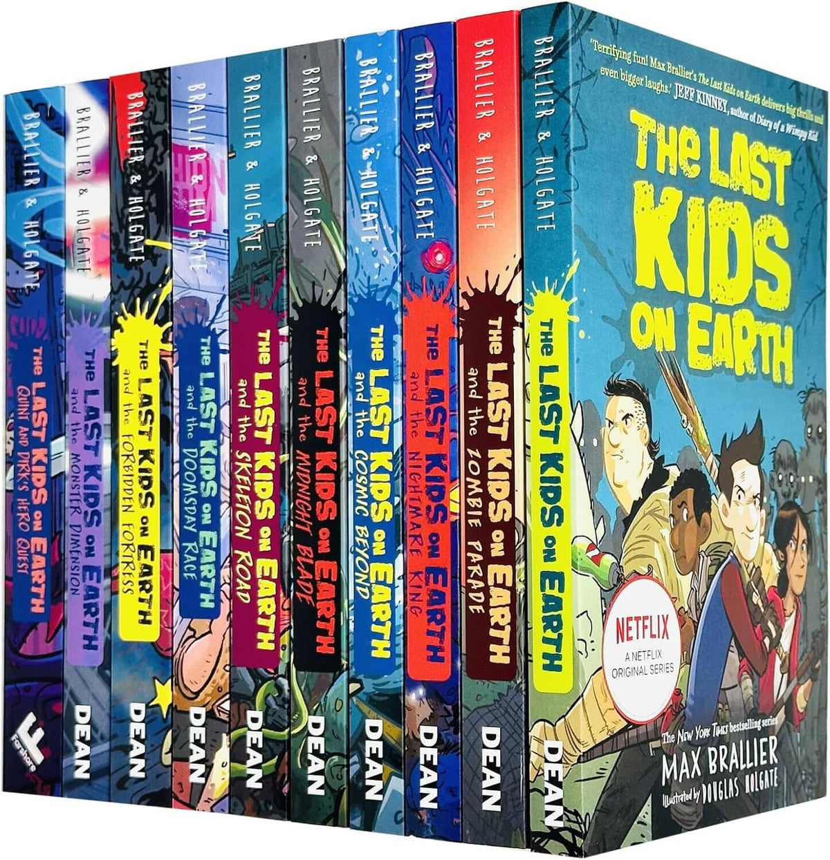 Last Kids on Earth Series by Max Brallier 10 Books Collection Set - Ag ...