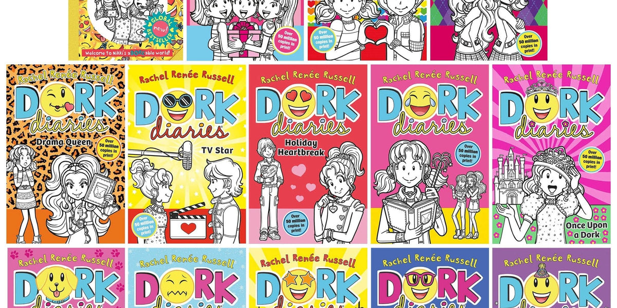 Dork Diaries Complete Series (Vol. 1-14) By Rachel Renee Russell 14 Bo ...