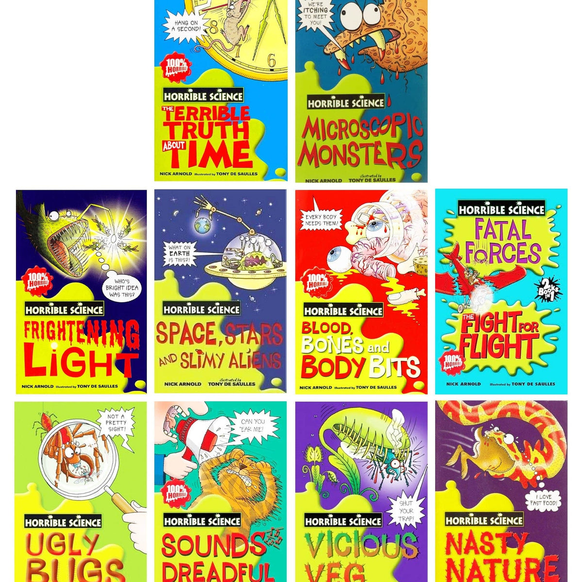 Horrible Science Bulging Box by Nick Arnold — Books2Door