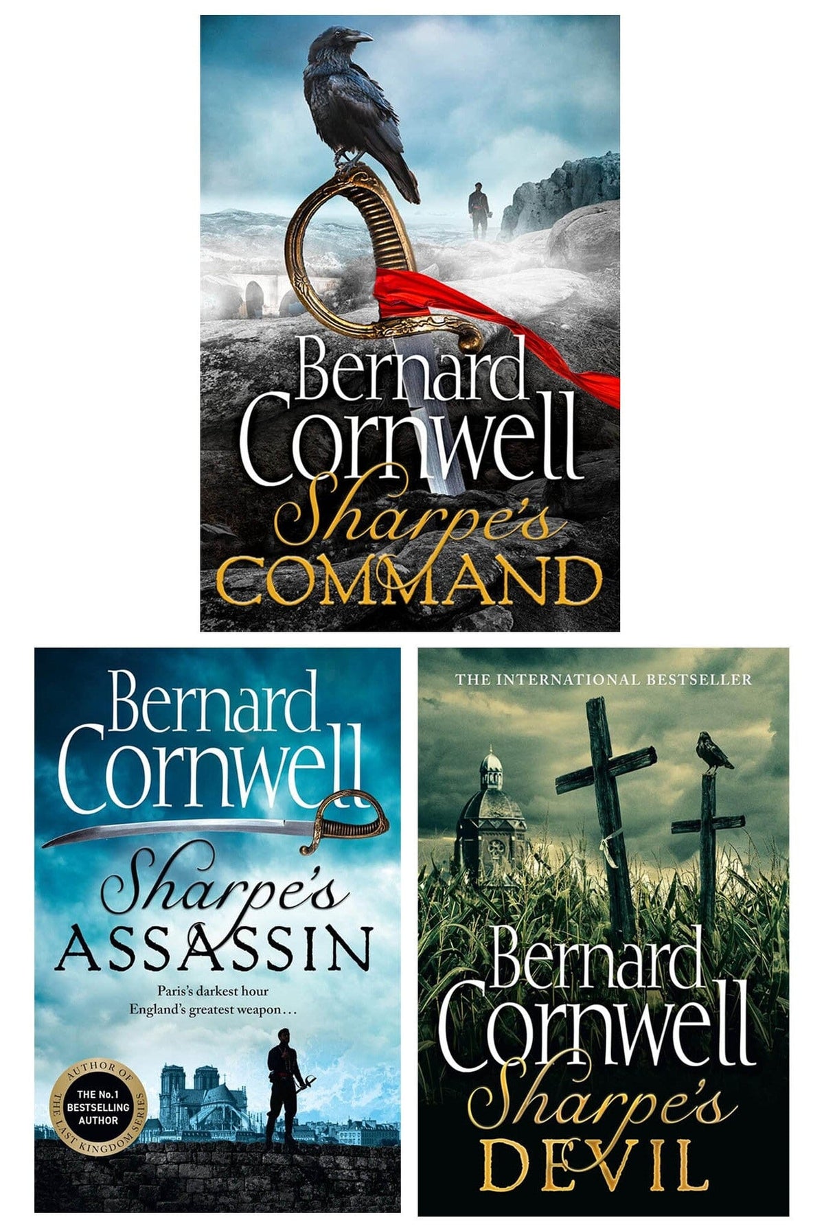 Sharpe Series by Bernard Cornwell 3 Books — Books2Door