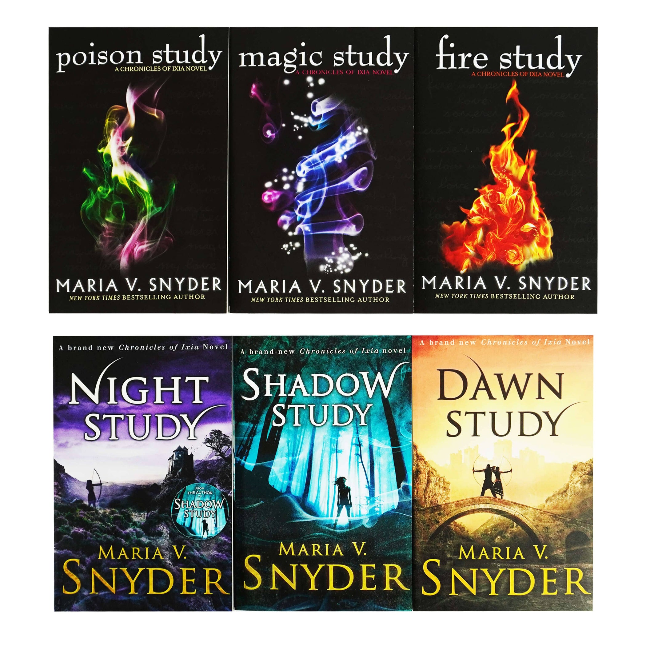 The Chronicles of Ixia Series by Maria V. Snyder 6 Books Collection Se ...