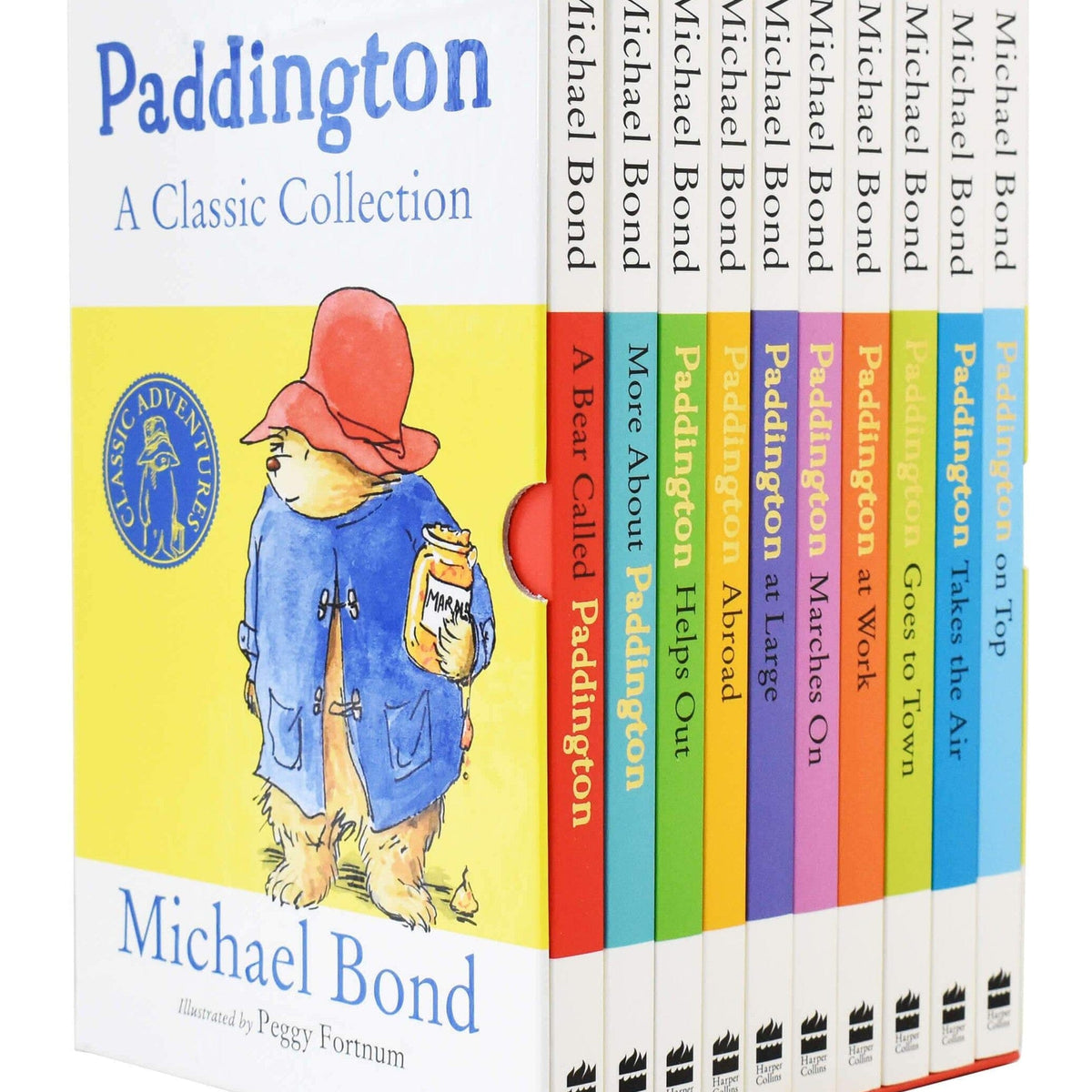 Paddington Bear Classic Collection 10 Books By Michael Bond - Ages 7 ...