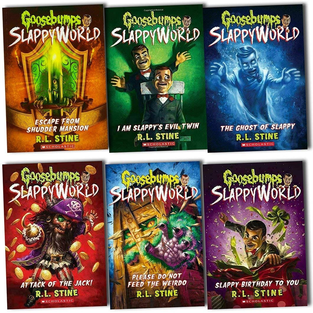 Goosebumps SlappyWorld 6 Books Collection by R. L. Stine - Ages 8-12 ...
