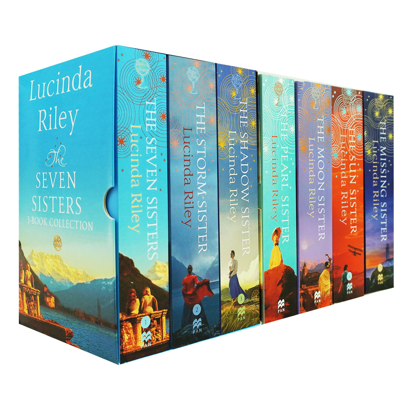 The Seven Sisters By Lucinda Riley 7 Books Collection Set - Fiction ...