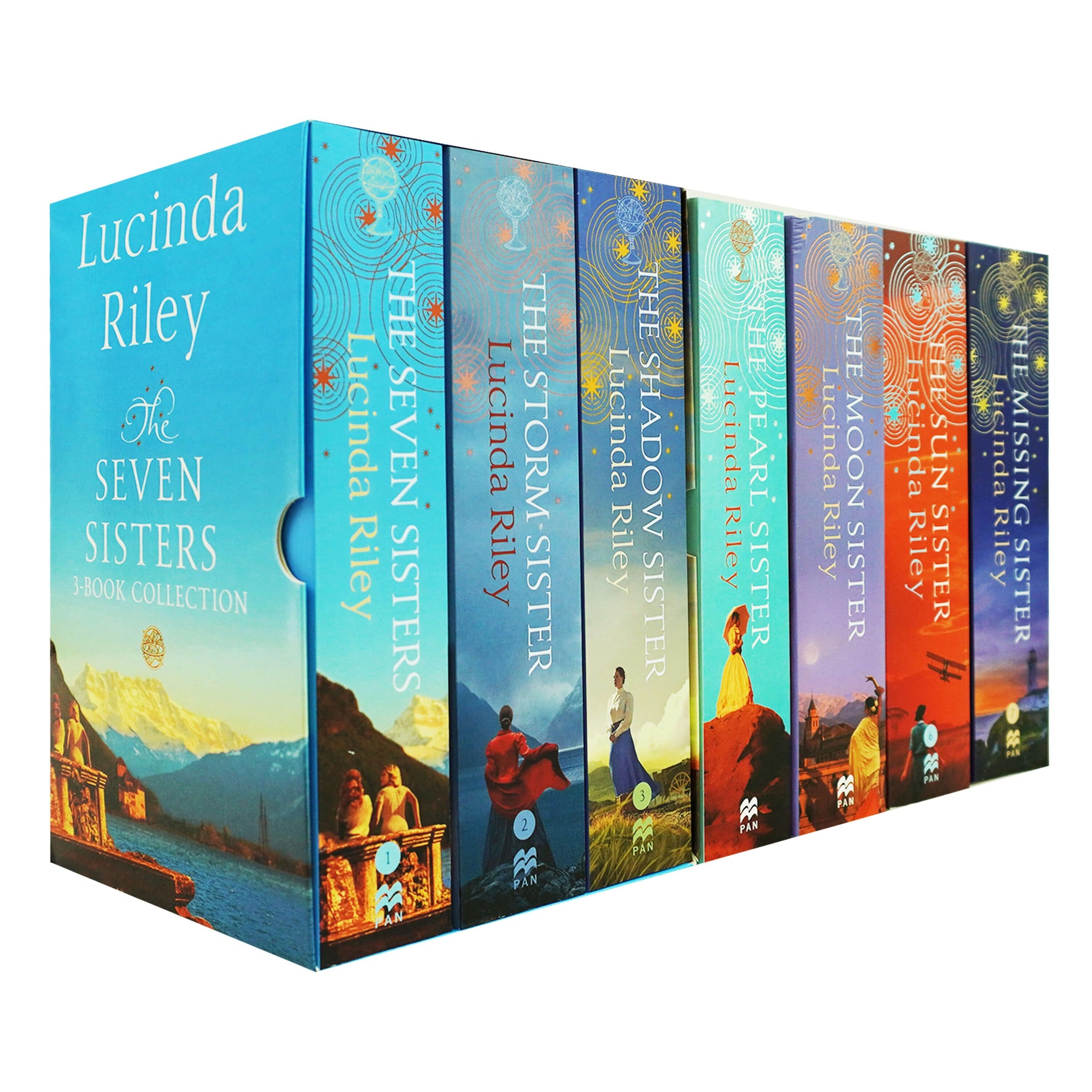 The Seven Sisters By Lucinda Riley 7 Books Collection Set - Fiction ...