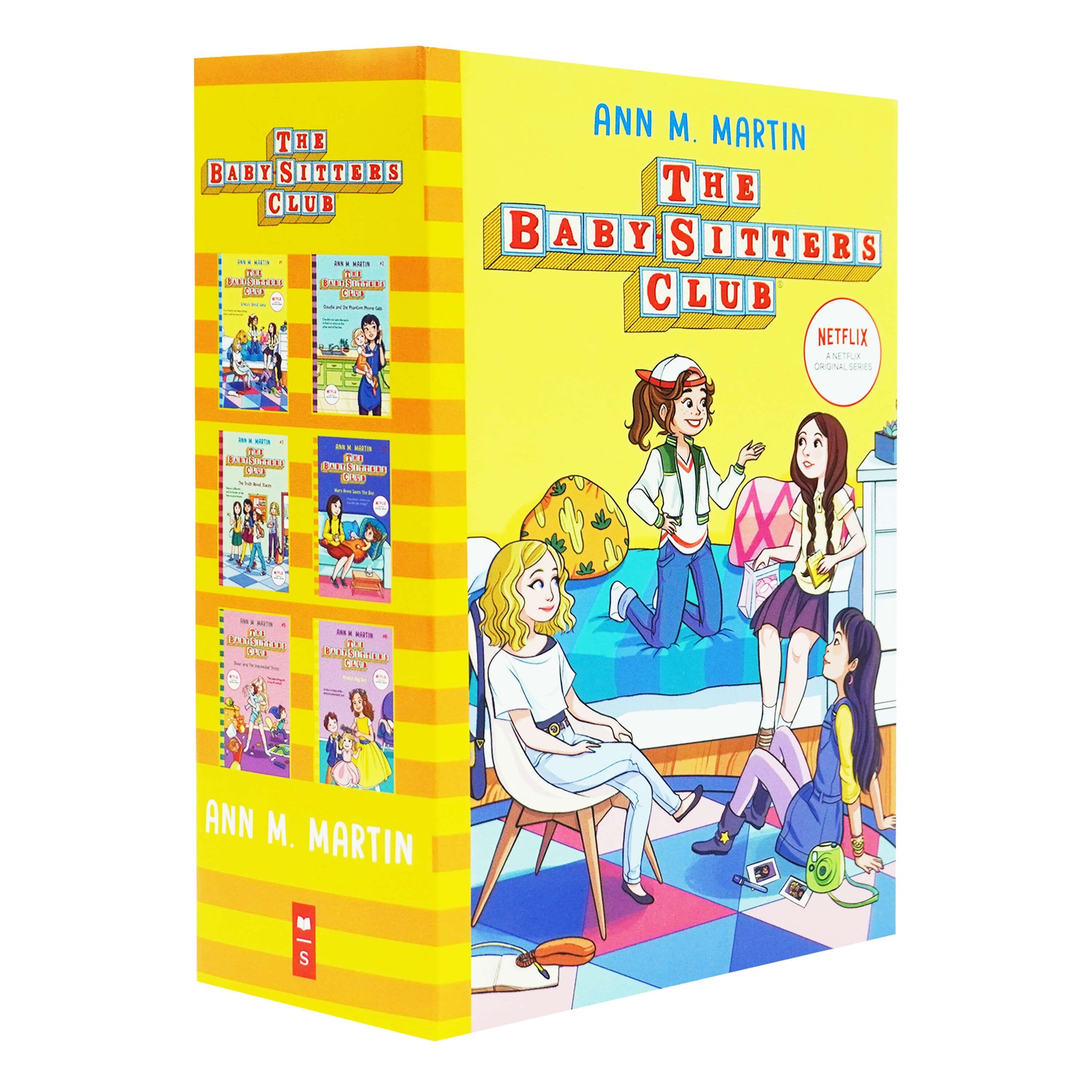 The Babysitters Club Series by Ann M. Martin 1-6 Books Collection Set ...