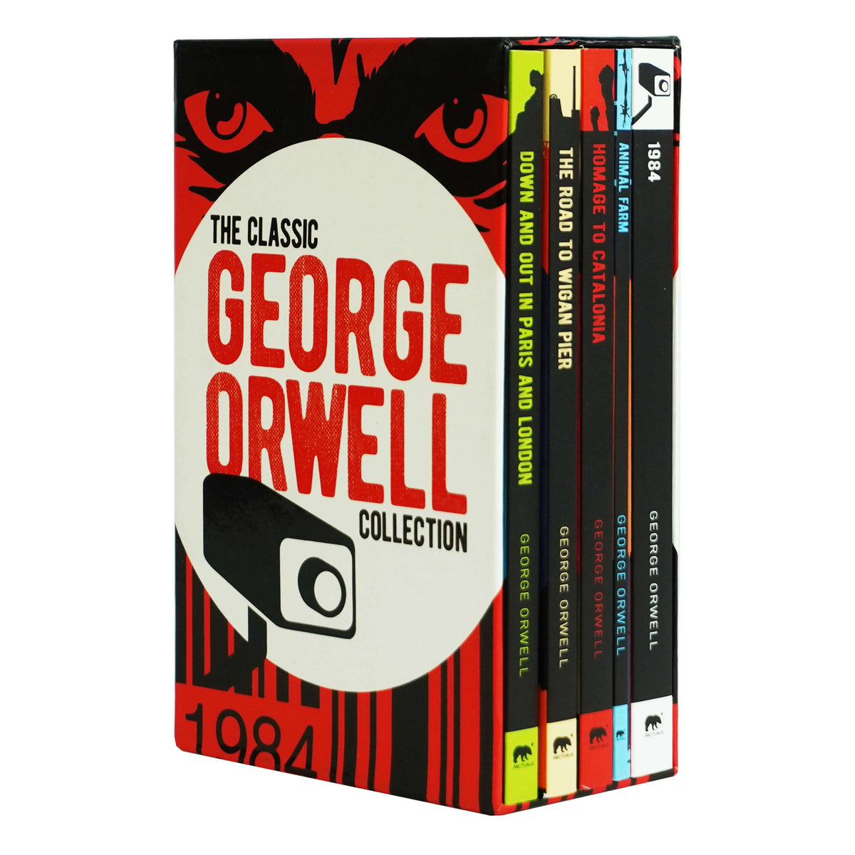 The Classic George Orwell Collection 5 Books Box Set - Fiction - Paper ...