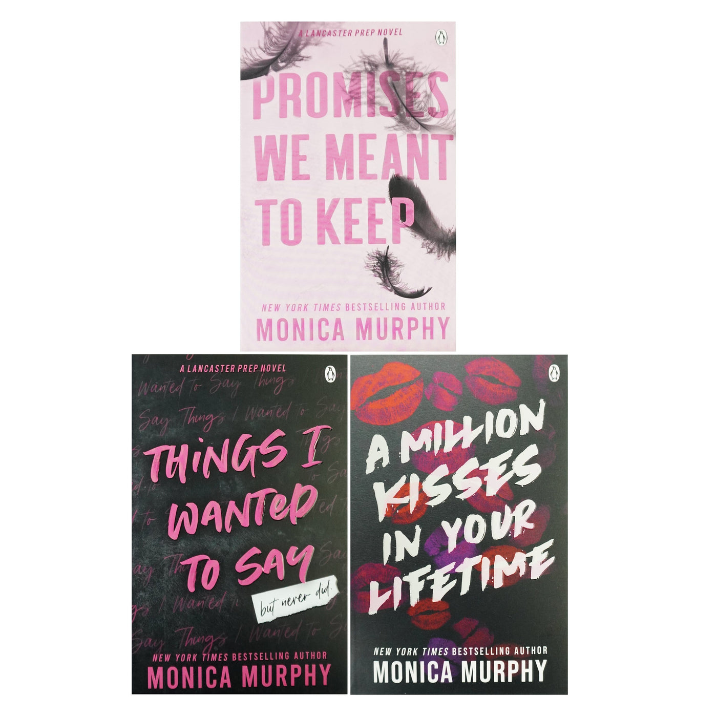 Lancaster Prep Series by Monica Murphy 3 Books Collection Set - Fictio — Books2Door