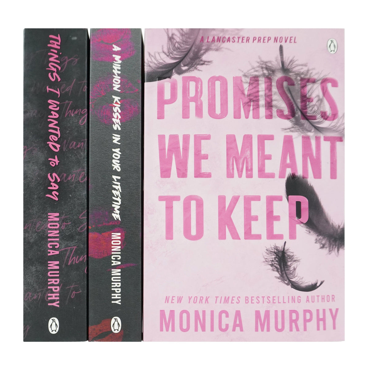 Lancaster Prep Series by Monica Murphy 3 Books Collection Set - Fictio ...