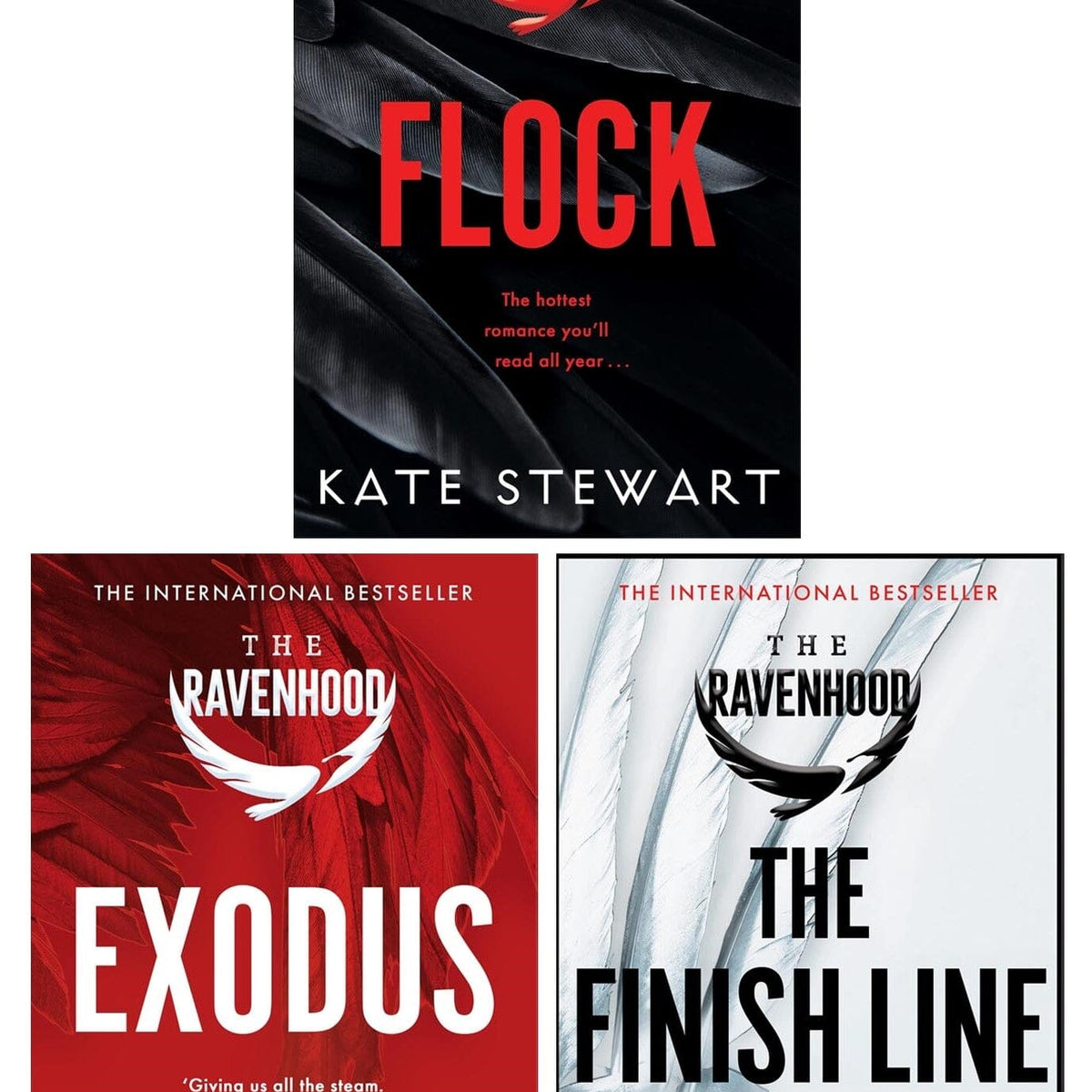 The Ravenhood Series By Kate Stewart 3 Books Collection Set - Fiction ...