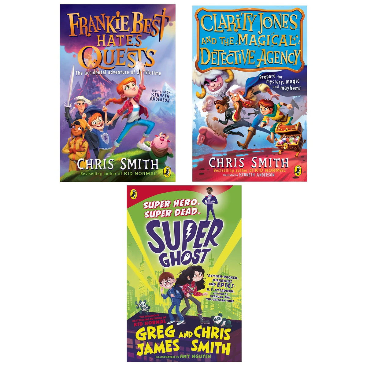 Chris Smith And Greg James 3 Books Collection Set - Ages 9-12 - Paperb ...
