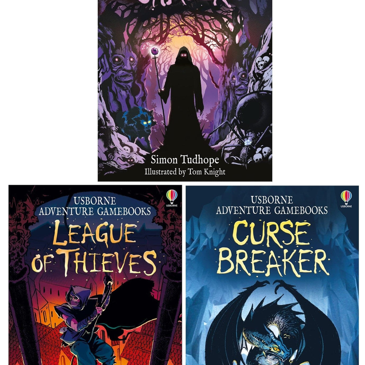 Usborne Adventure Gamebooks Series 3 Books Collection Set - Ages 9-13 ...