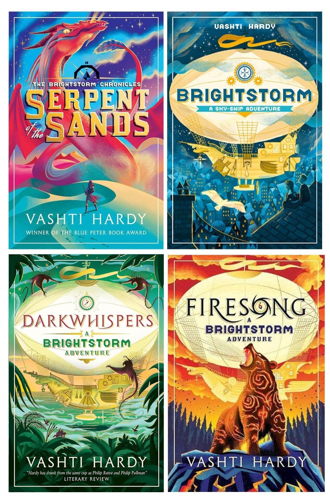 The Brightstorm Chronicles Series By Vashti Hardy 4 Books Collection S ...