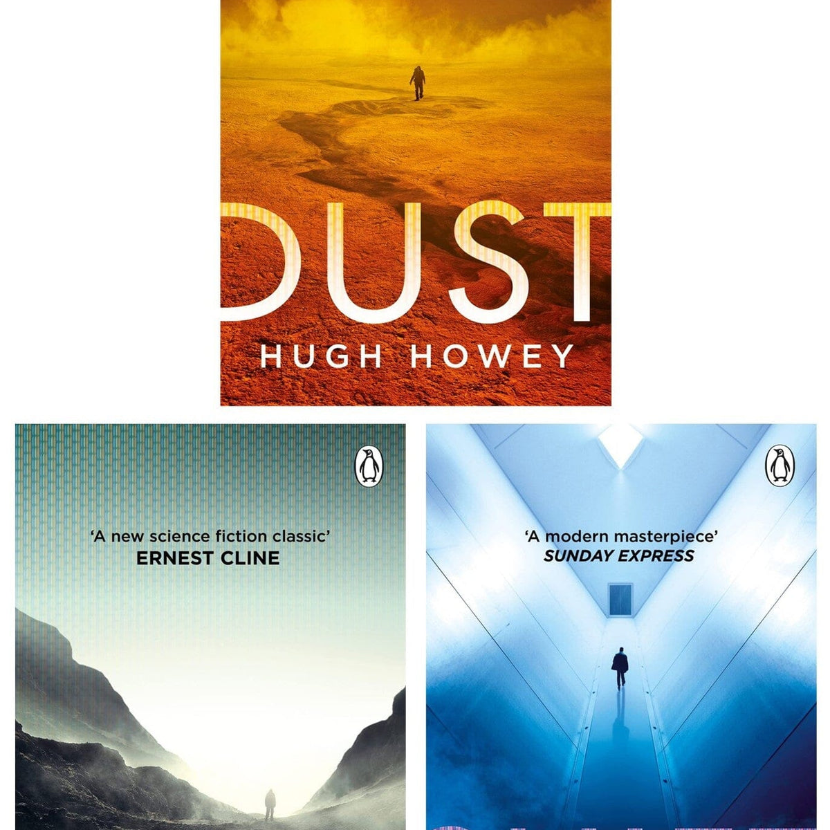 Silo Series By Hugh Howey 3 Books Collection Set - Fiction - Paperback ...