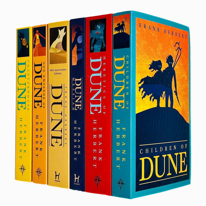 Dune Series By Frank Herbert 6 Books Collection Set - Fiction - Paperb ...