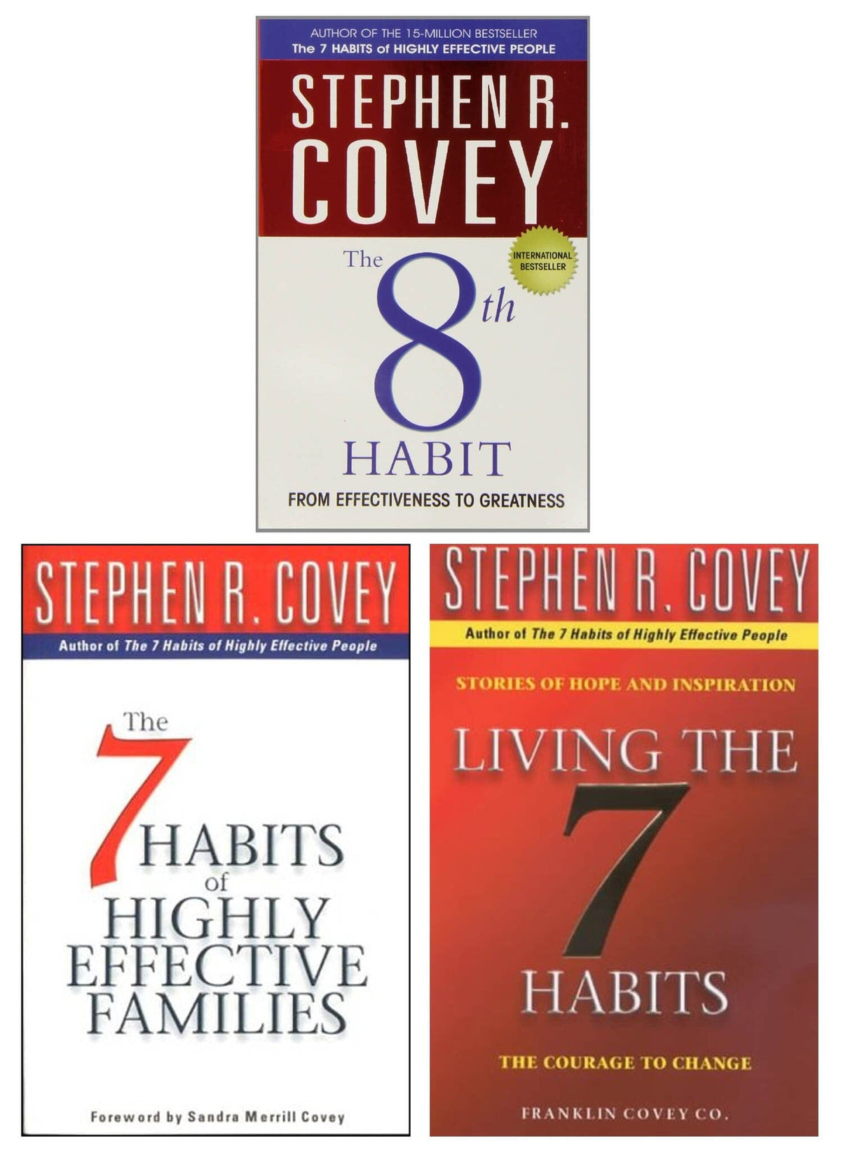 Stephen R. Covey 3 Books Collection Set - Non Fiction - Paperback ...
