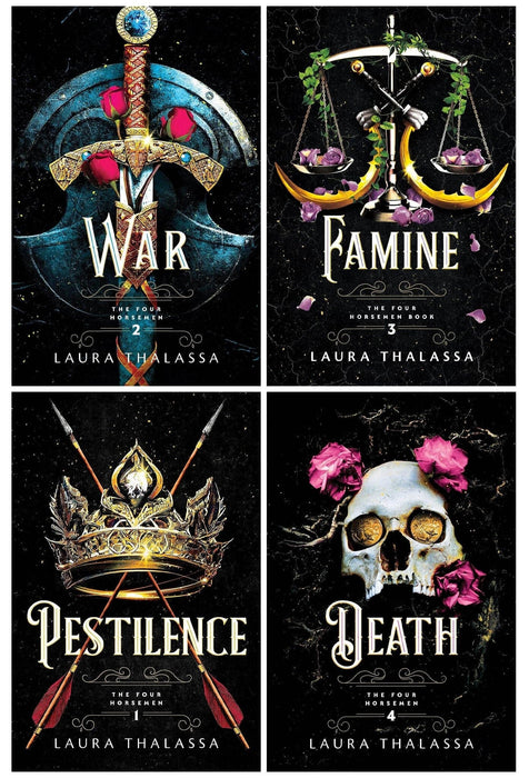 The Four Horsemen Series By Laura Thalassa 4 Books Collection Set - Fi — Books2Door