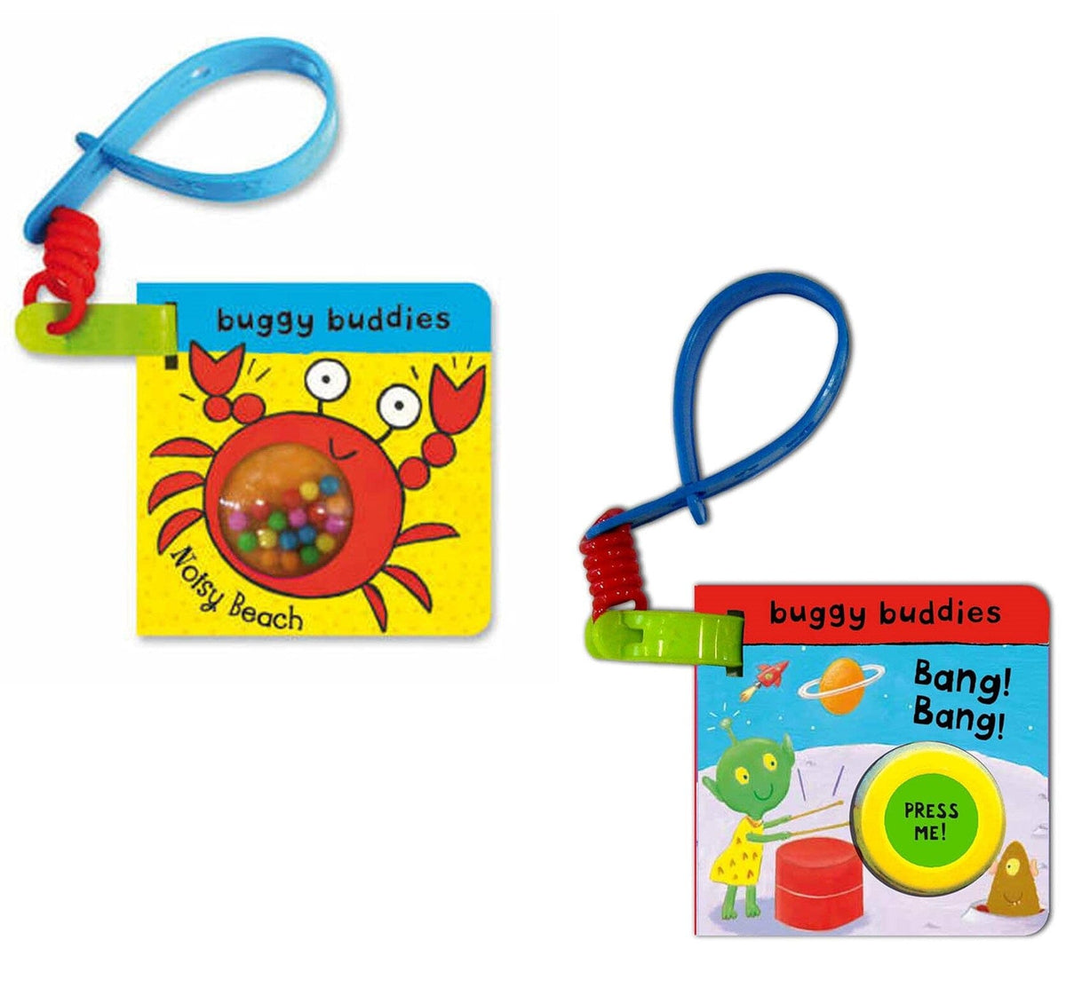 Buggy Buddies 2 Books Collection (Noisy Beach & Bang! Bang!) By James ...