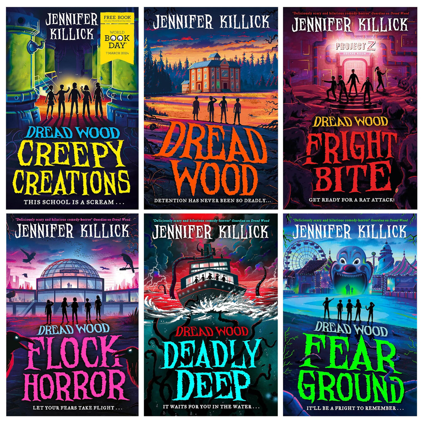 Dread Wood Series by Jennifer Killick 6 Books Collection Set - Ages 8 ...