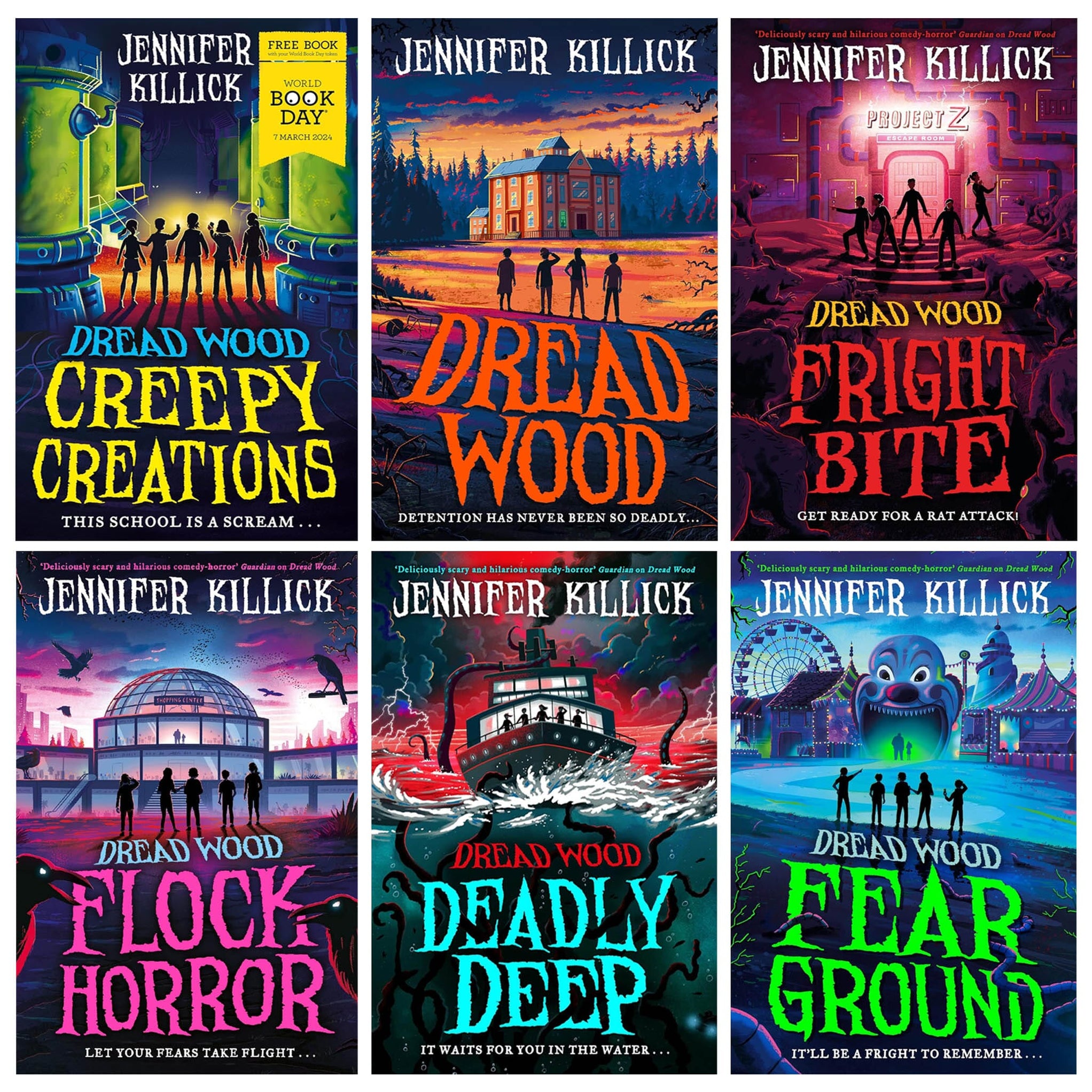 Dread Wood Series by Jennifer Killick 6 Books Collection Set - Ages 8 ...