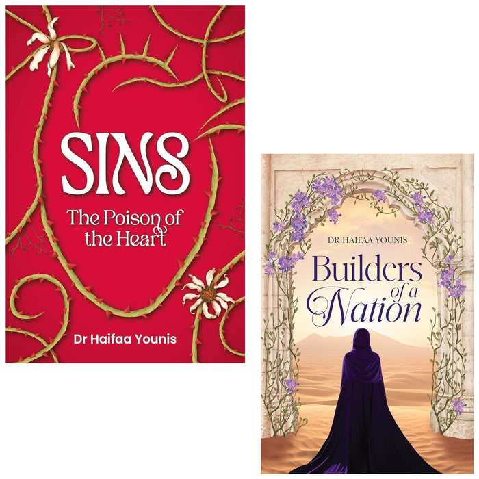 Dr Haifaa Younis 2 Books Collection Set (Sins: Poison of the Heart, Bu ...