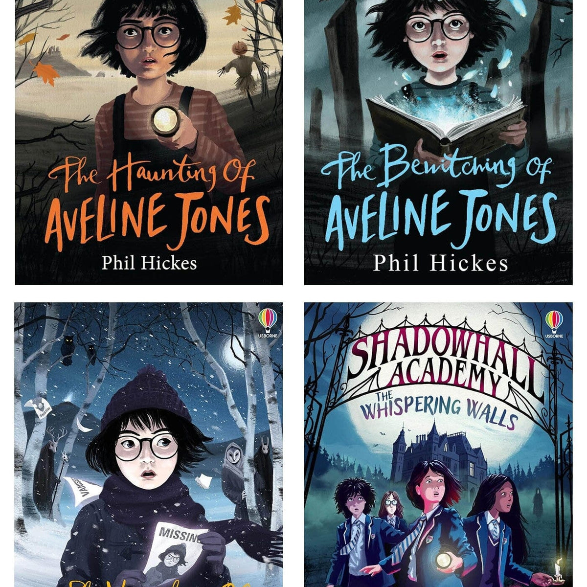 Aveline Jones & Shadowhall Academy Series By Phil Hickes: 4 Books Coll ...